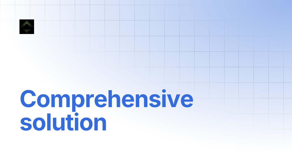 Comprehensive solution | CYNC AI